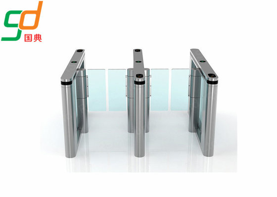 RFID Secured  Swing Barrier Gate With IR Sensor Control Intelligent Pedestrian