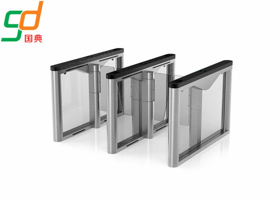 Bidirection Automatic Turnstiles TCP IP RFID Card Reader Swing barrier