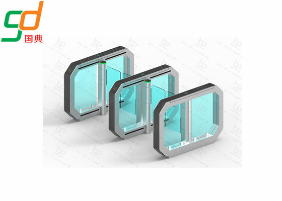 Super Long Arm Automatic Turnstiles Bi-Direction Swing Gate Hign 980mm
