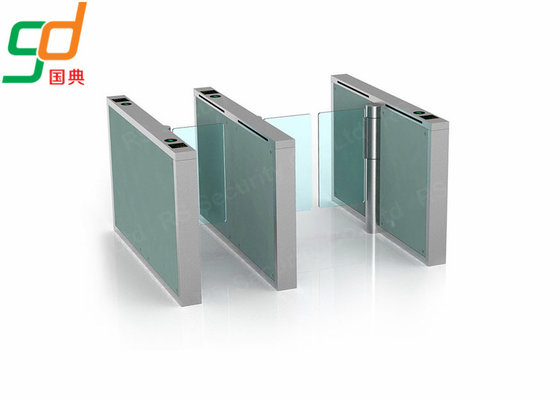 SS304 Automatic Turnstiles ,  Intelligent Supermarket Swing Barrier
