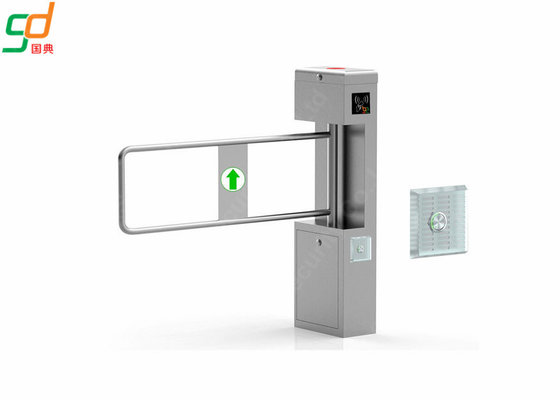 ISO Supermarket swing arm barrier gate For Office Buildings Entrance Exit