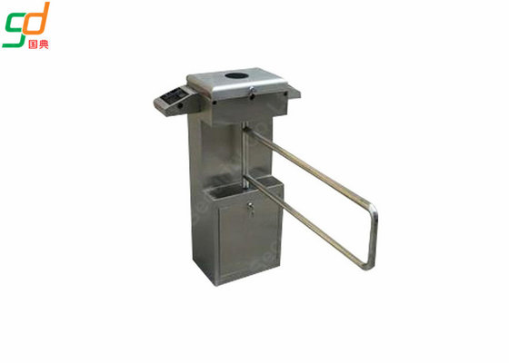 Auto Pedestrian Supermarket Swing Entrance Barrier Gate Turnstile 304 Stainless steel