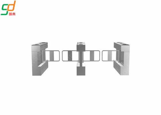 SS Access Swing Barrier Gate , Slim Lane Traffic High Speed Gate Systems