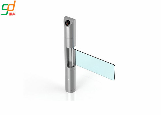 RFID Card Reader Swing Barrier Gate Fastlane Security Glass Arm Turnstiles