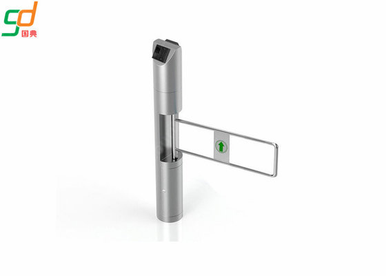 Supermarket Visitors Control Swing Barrier Gate , Swing Arm Barrier With Sensors