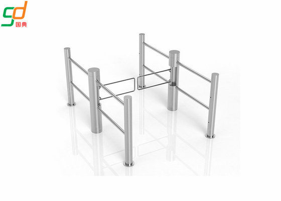 RFID Swing Barrier Gate, Optical Turnstile Slimlane High Speed Flap Barrier