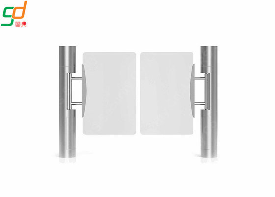 RFID Smart Automatic Fast Speed Gate Swing Barrier Gate Stylish Design OEM