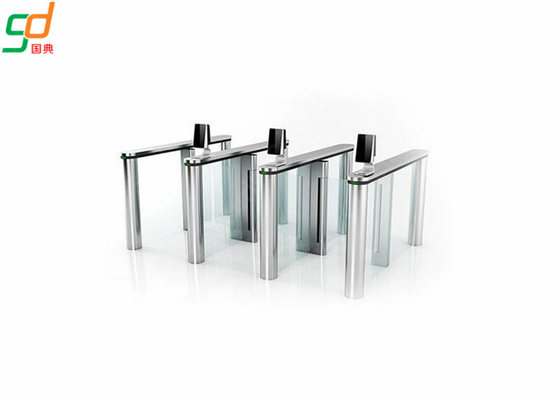 Swing Barrier Turnstile Security Systems, Optical Pedestrian Access Gate