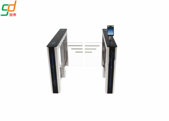 Swing Barrier Turnstile Security Systems, Optical Pedestrian Access Gate
