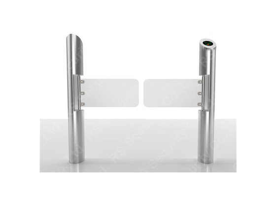 Supermaket Swing Barrier Gate Access Control Stainless Steel Turnstiles