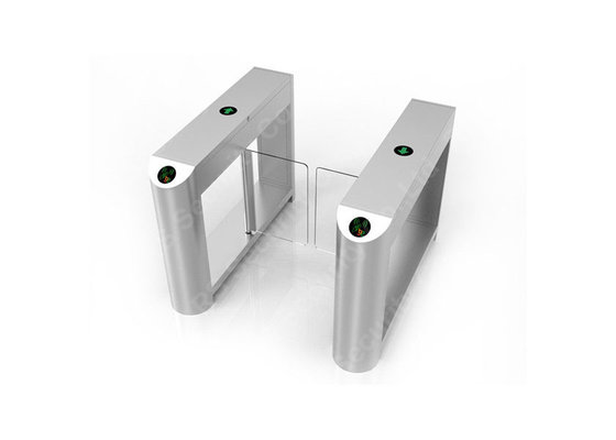 Fingerprint Supermarket Security Swing Barrier Gate Automatic Turnstiles