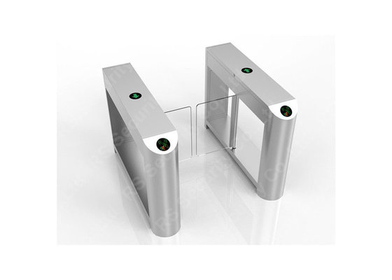 Supermarket Turnstile Swing Gate Barrier Bi-directional , 12V Level Signal