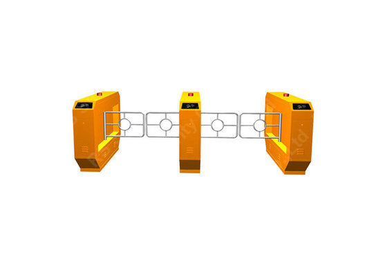 Dual Swing Barrier Gate Turnstile High-end Establishments IR Sensor Pedestrian