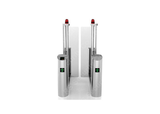 304 Stainless Steel Single Side Swing Barrier Gate With IR Sensor Control