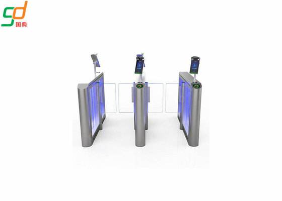 Swing Barrier Turnstile Security Systems, Optical Pedestrian Access Gate