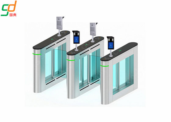 Swing Barrier Turnstile Security Systems, Optical Pedestrian Access Gate
