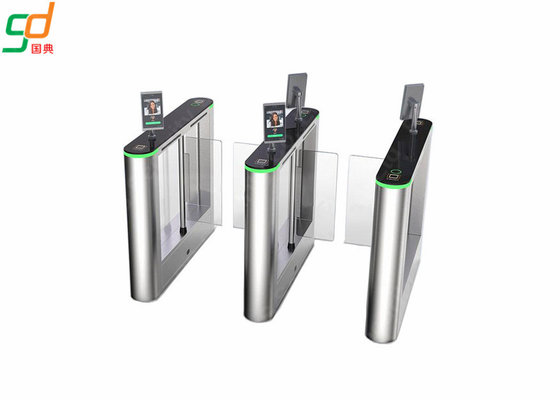 Swing Barrier Turnstile Security Systems, Optical Pedestrian Access Gate