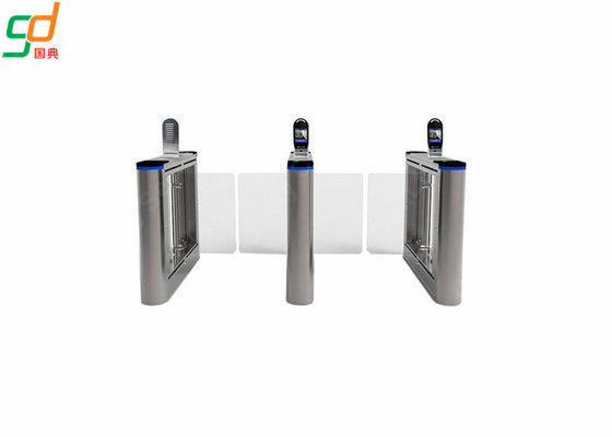 Swing Barrier Turnstile Security Systems, Optical Pedestrian Access Gate