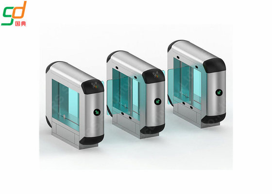 Swing Barrier Turnstile Security Systems, Optical Pedestrian Access Gate