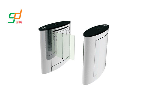 Physical Access Systems Flap Gates, Waist Height Turnstile Security Turnstyle Doors