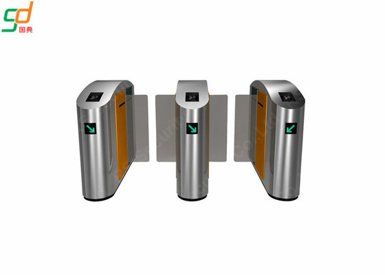 Servo Driver Speed Gates , High Speed Smart Glass Wing Slim Barrier