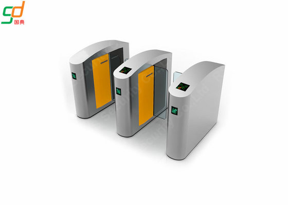 Card Access Speed Gates With Servo Driver / Half Height Turnstile Entrance Gates