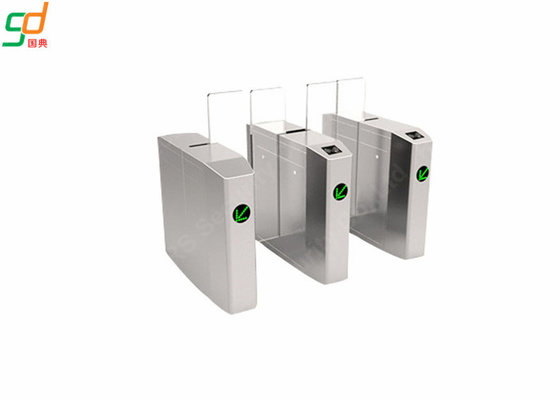 Speed Turnstile Gate 12 Pairs Of IR Sensor Auto High Speed Doors
