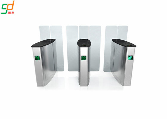 Security Speed Gates Waist Height Turnstiles, Access Control Sliding Turnstile