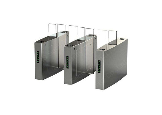 Rfid Reader Waterpoof Speed Gates , Swing Barrier Gates 2.0mm Thick Frame