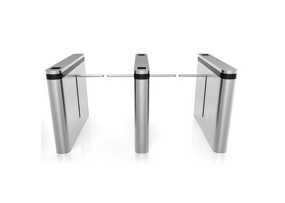 Office Access Drop Arm Barrier , Biometric Construction Site Access Control Turnstiles