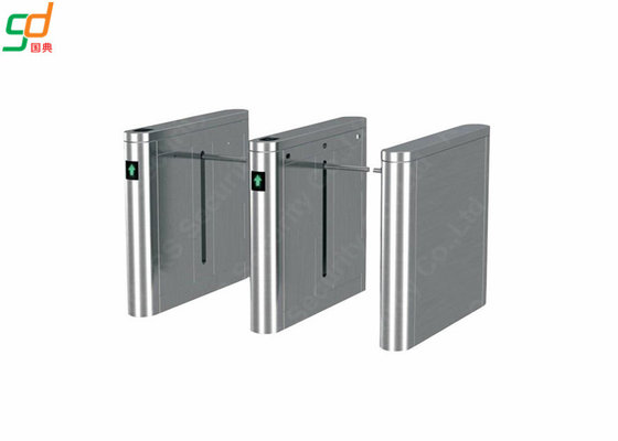 Intelligent Class Turnstile Security Systems Flap Gate Sliding Turnstiles