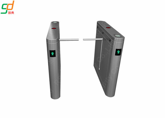 Station Drop Arm Barrier Bi-direction Turnstile Swipping Card Access Control Device