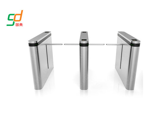 304 Stainless Steel Pedestrian High Security Drop Arm Turnstile