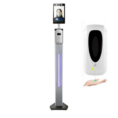 Steel Structure Digital 80cm Temperature Face Recognition Camera