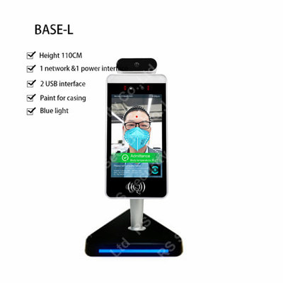 No Contact Body Temperature Tester Facial Recognition Terminal