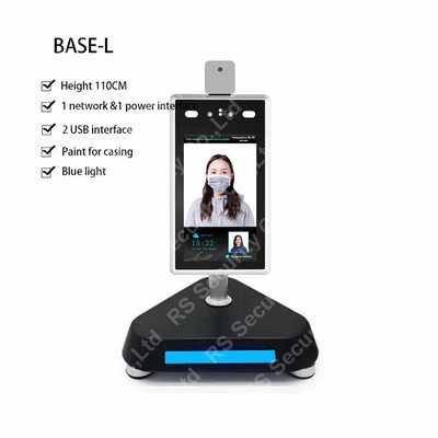 No Contact Body Temperature Detection Facial Recognition Terminal