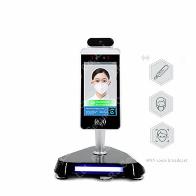 Long Distance Human Temperature Check Face Recognition Camera