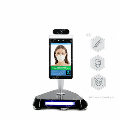 Long Distance Human Temperature Scan Face Recognition Camera