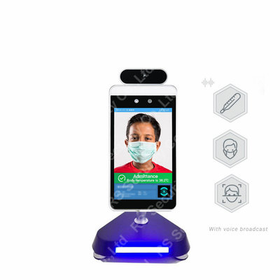 No Contact Skin Temperature Checking Facial Recognition Terminals