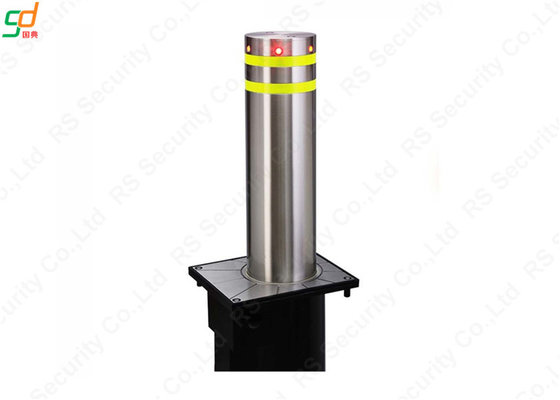 168 mm Flexible Hydraulic Bollards K8 Rated Rising Bollard Road