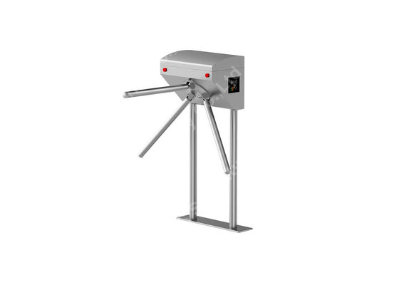 Anti-Static And Low Noise Waist Height Turnstile Bus Station Access Barrier