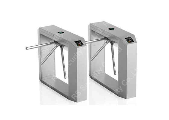 Fingerprint Waist Height Turnstiles Access Controllers Tripod Turnstile Gate