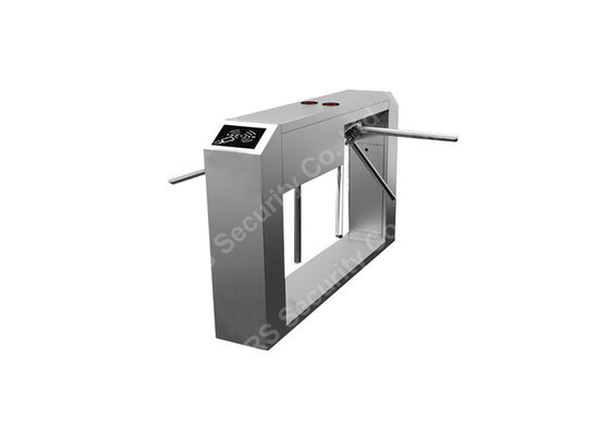 Stainless Steel Waist Height Turnstiles Bi-directional Pedestrian Gate
