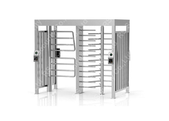Safety Stainless Steel Full High Turnstile Access Control , No Condensation