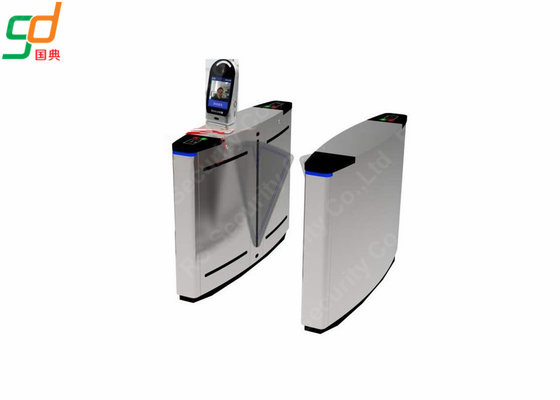 Stainless Steel Automatic Turnstiles Flap Gate Barrier Wide Lane