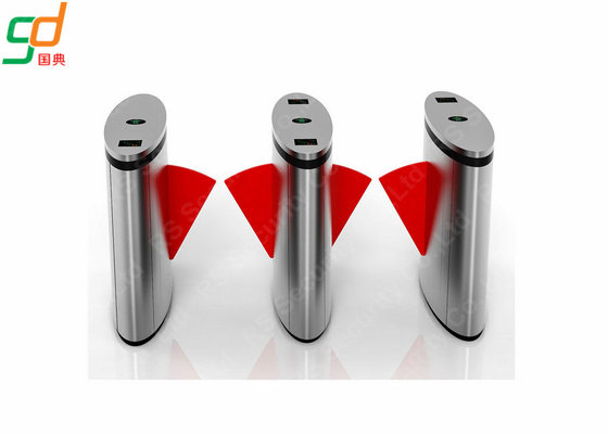 Durable Lane IR Sensor Speed Flap Barrier Gate Subway Hotel Turnstile