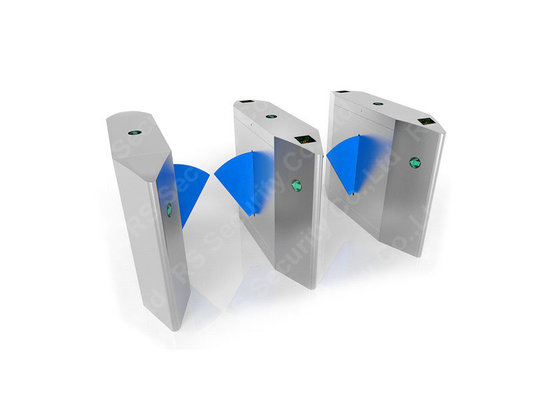 Security Flap Barrier Turnstile Gate, Flap Turnstile Baffle Gate