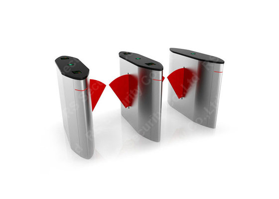 CE Retractable Flap Barrier Gate With TCP / IP Door Access Control System
