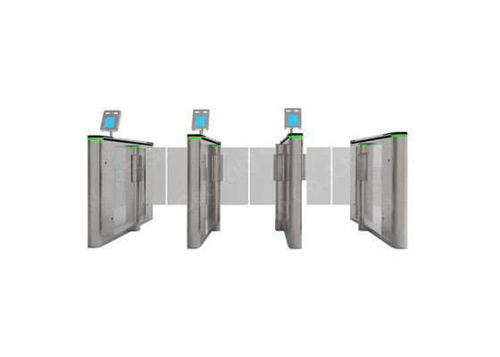 Auto Turnstile Electronic Security System Barrier Swing Gate With CE Approved