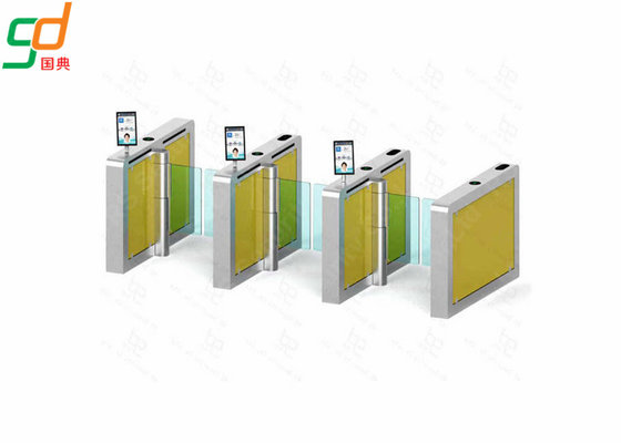 Metro Station Supermarket Swing Gate Waterproof Security Entrance Turnstiles